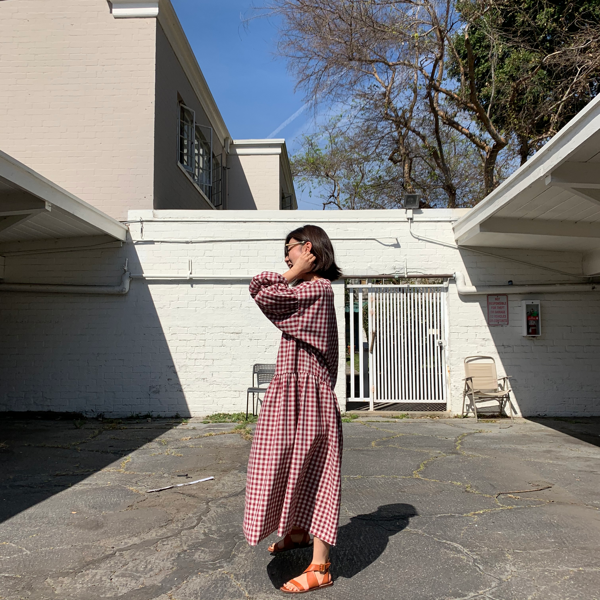 May Dress 2020_Burgundy – April meets october